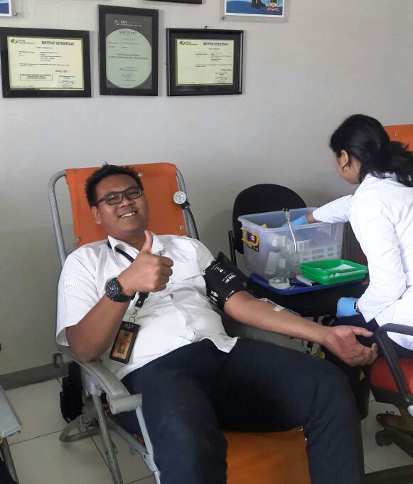 HUT Ke-16, BSP Bandung Gelar Donor Darah - Bravo Satria Perkasa