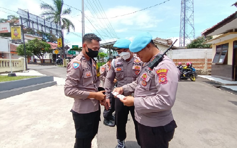 Gelar Operasi Waspada 2022, Polres Majalengka Lakukan Pembinaan ke Satpam