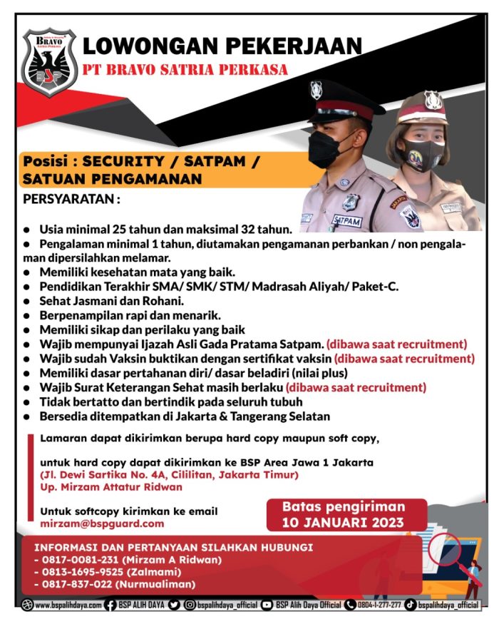 Inilah 10 Tahapan Permohonan SIO BUJP Melalui BOS - Bravo Satria Perkasa