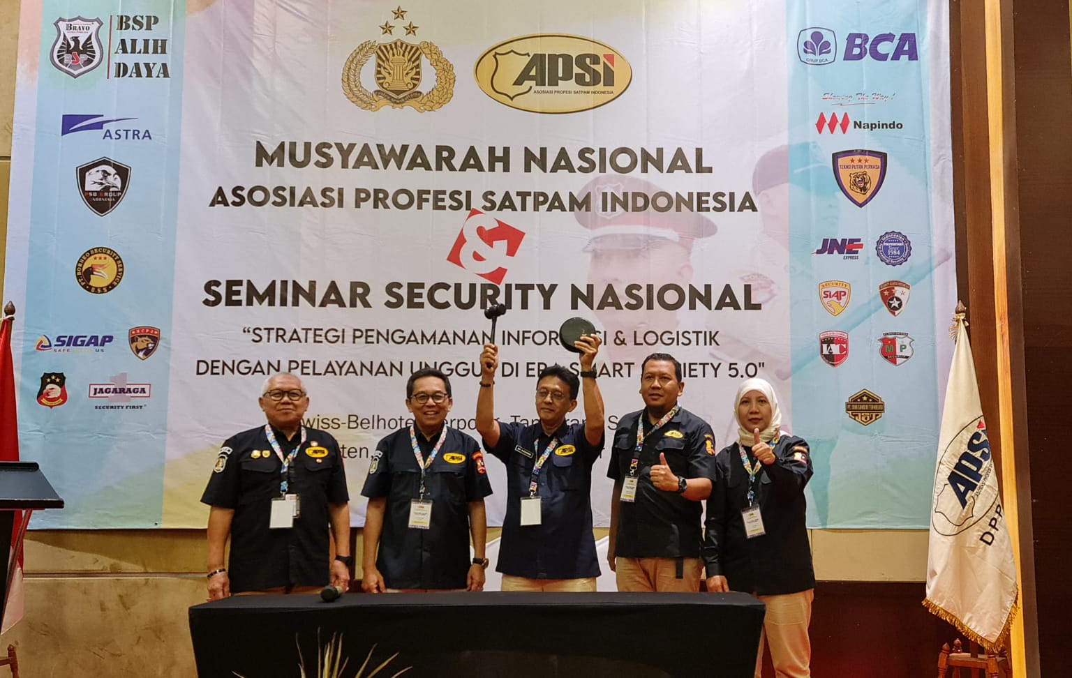 Direktur BSP sekaligus Sekjen APSI Ikuti Munas APSI dan Seminar Security - Bravo Satria Perkasa